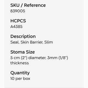 ConvaTec | Other | Convatec Slims Eakin Cohesive Seal For Ostomy ...